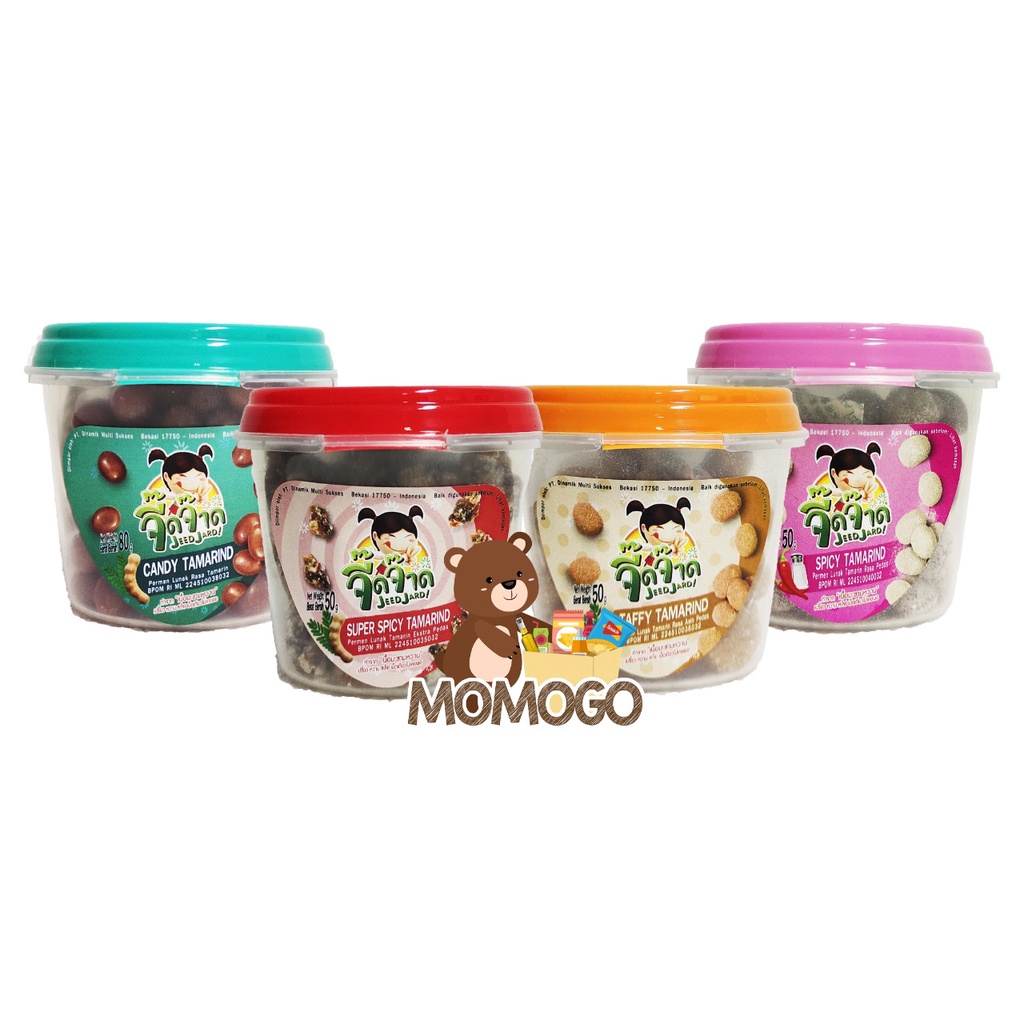 Jeedjard 50GR CANDY TAMARIND/SUPER SPICY TAMARIND/SPICY TAMARIND/TAFFY TAMARIND/TAMARIND CANDY ...
