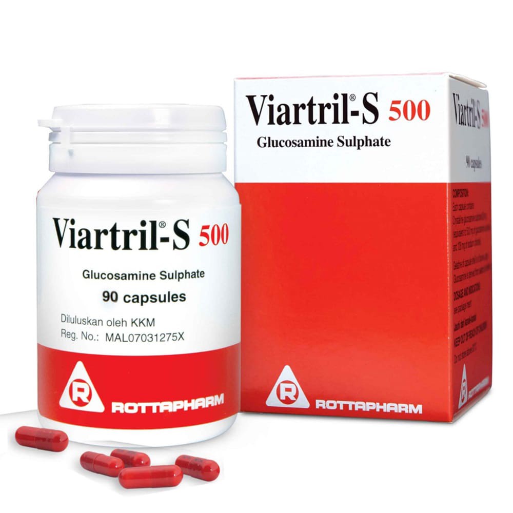 VIARTRIL-S 500MG CAPSULES 90'S (EXP:04/2026) | Shopee Singapore
