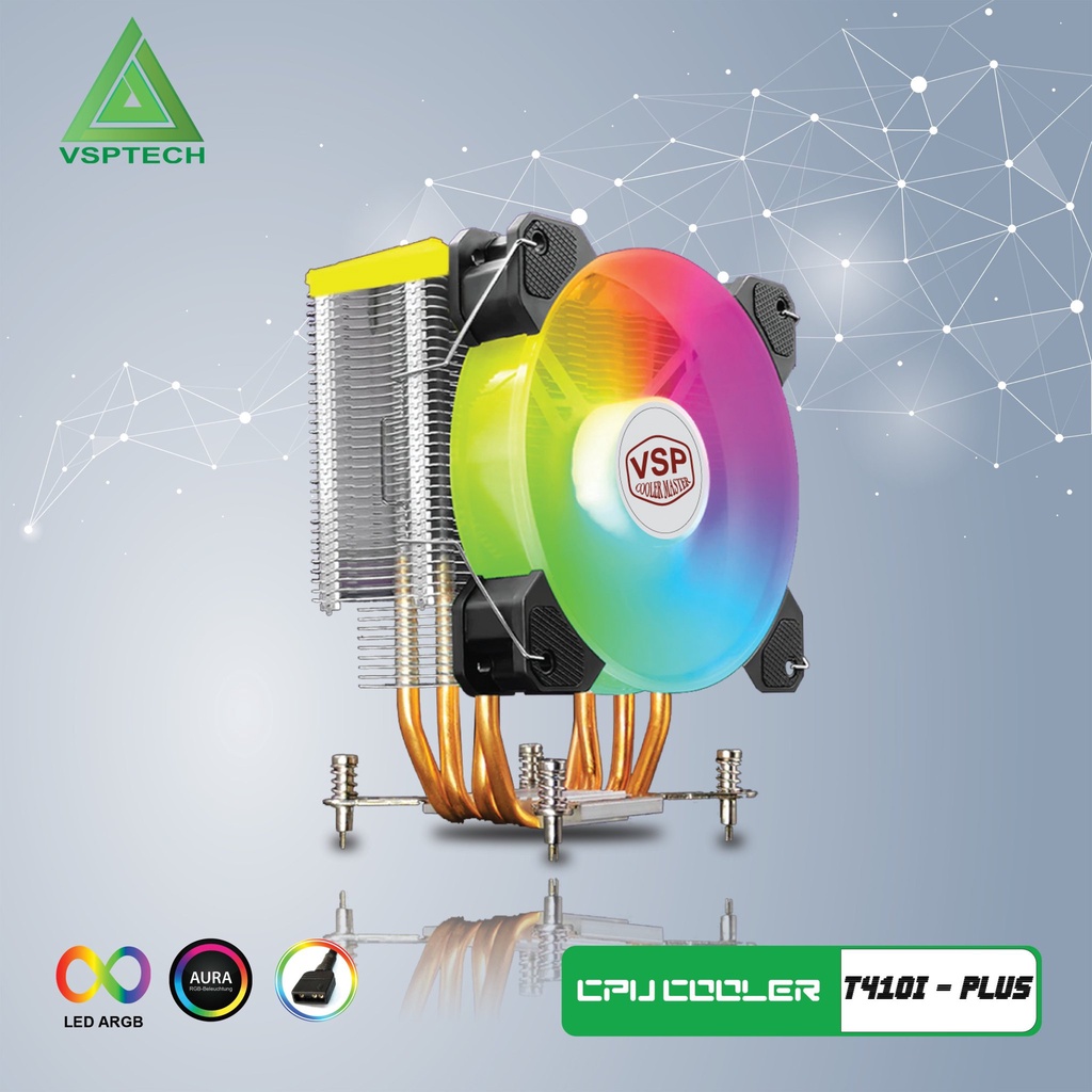 Cpu Cooler Fan, Desktop CPU Air Cooler, AMD, Intel, 2U/4U, 12Cm Fan ...