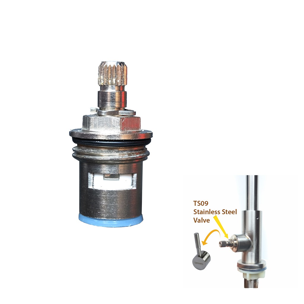 Stainless Steel SUS304 Faucet Valve or Kitchen Sink Faucet Tap Valve ...