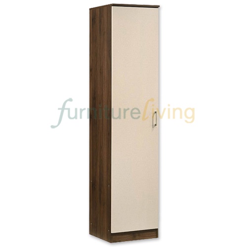 Furniture Living 1 Door Wardrobe (Walnut/Oak Maple) | Shopee Singapore