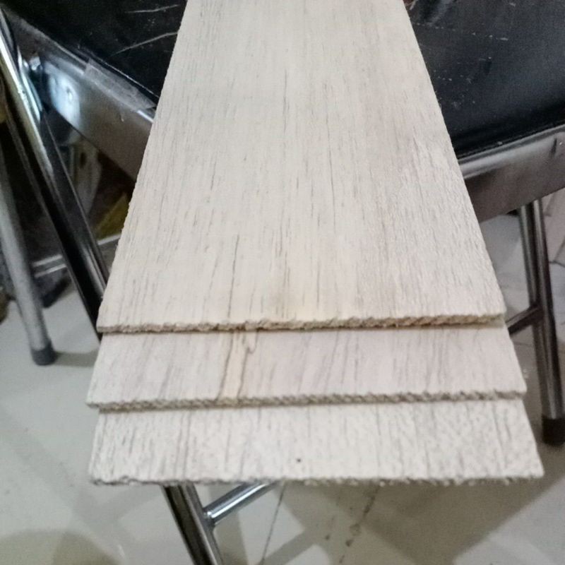 2 sheets Grade B Balsa Wood 1mm x 10cm x 50cm Wooden balsa board mockup ...