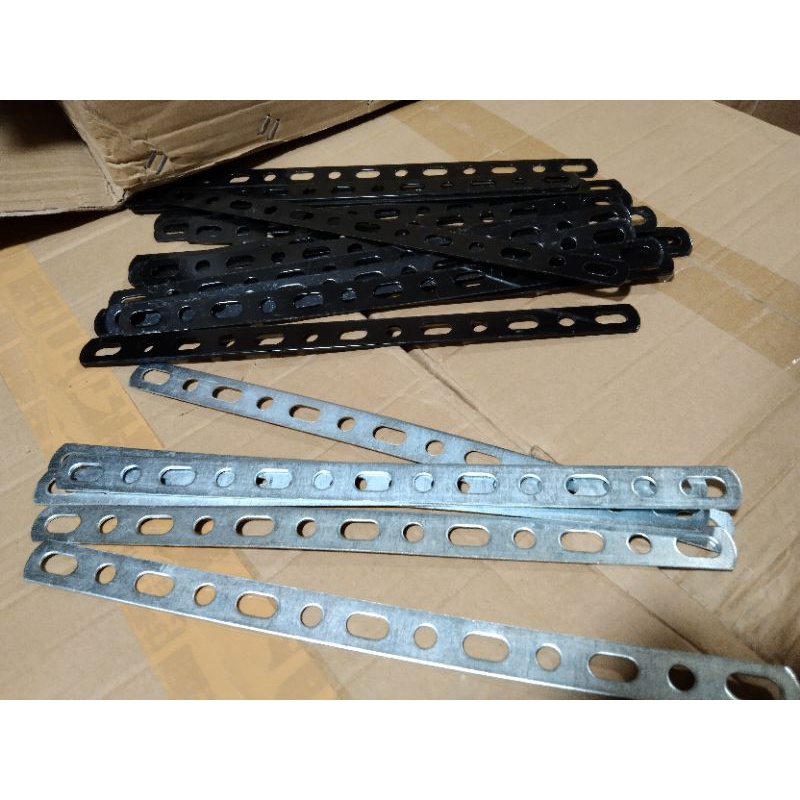 Universal plate bracket, straight bracket, 1/4 mm hole, 30 cm long ...