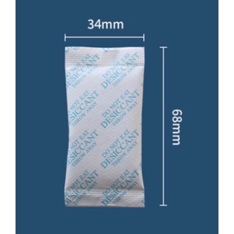5g / 10g / 20g / 50g/ 100g Desiccant Moisture Absorber Mineral ...