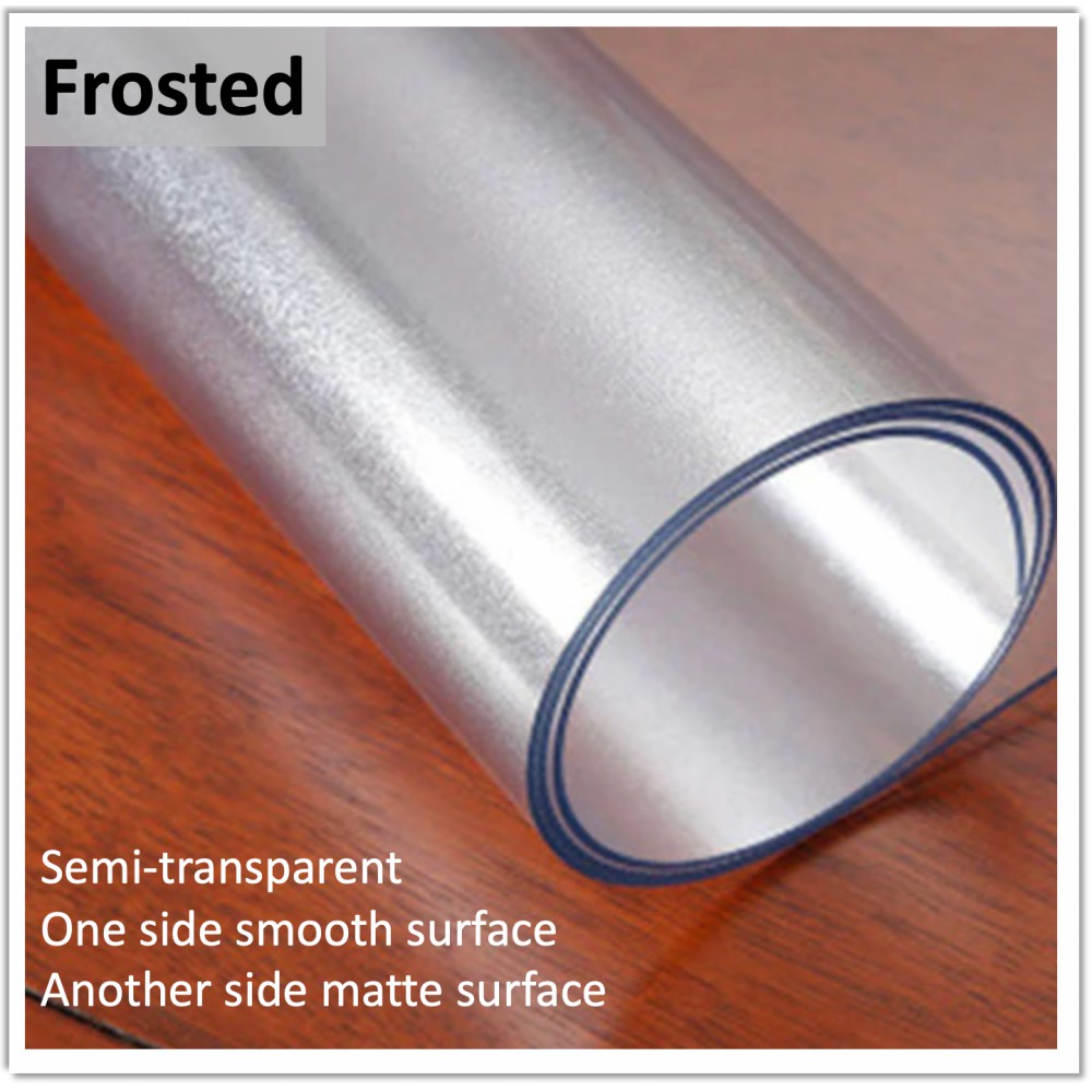 【SG Local Stock】Table Mat Transparent Clear PVC Soft Crystal Glass ...