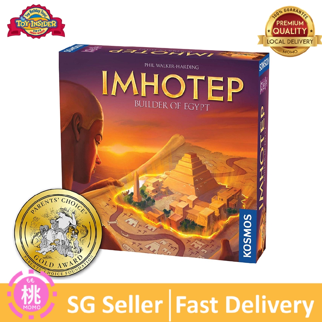 Imhotep Builder of Egypt | Family Board Game by Kosmos | 2-4 Players ...