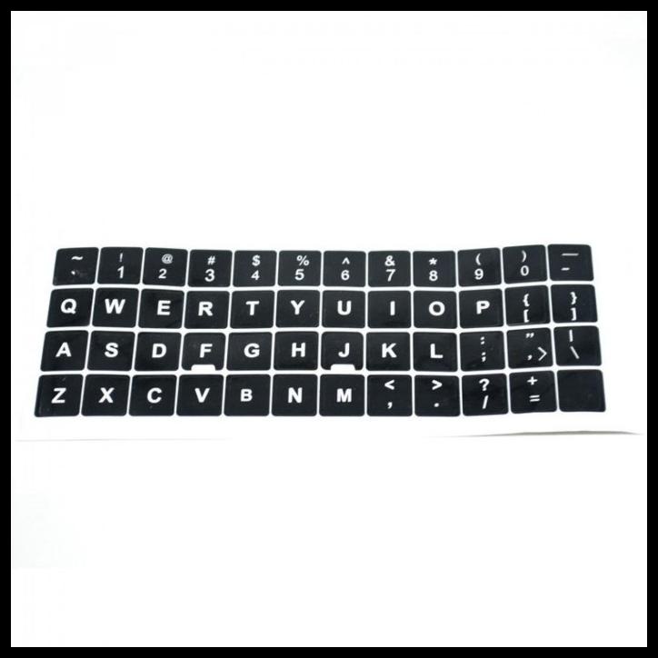 English Layout Sticker For Keyboard/Keyboard Sticker | Shopee Singapore