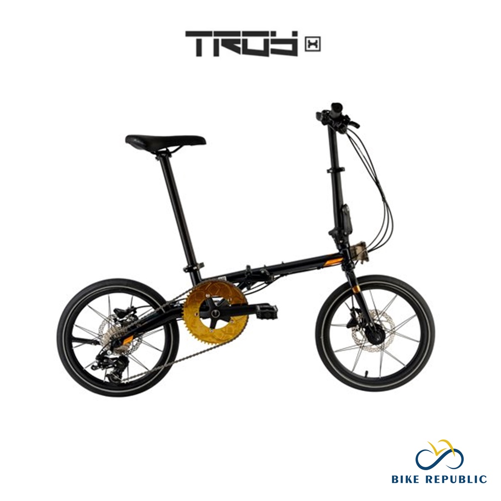Element Troy X10 Folding Bike 16" Like Fnhon Gust | Shopee Singapore
