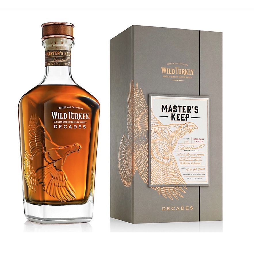 Wild Turkey Master's Keep Decades Bourbon Whiskey Aged 10 to 20 Years ...