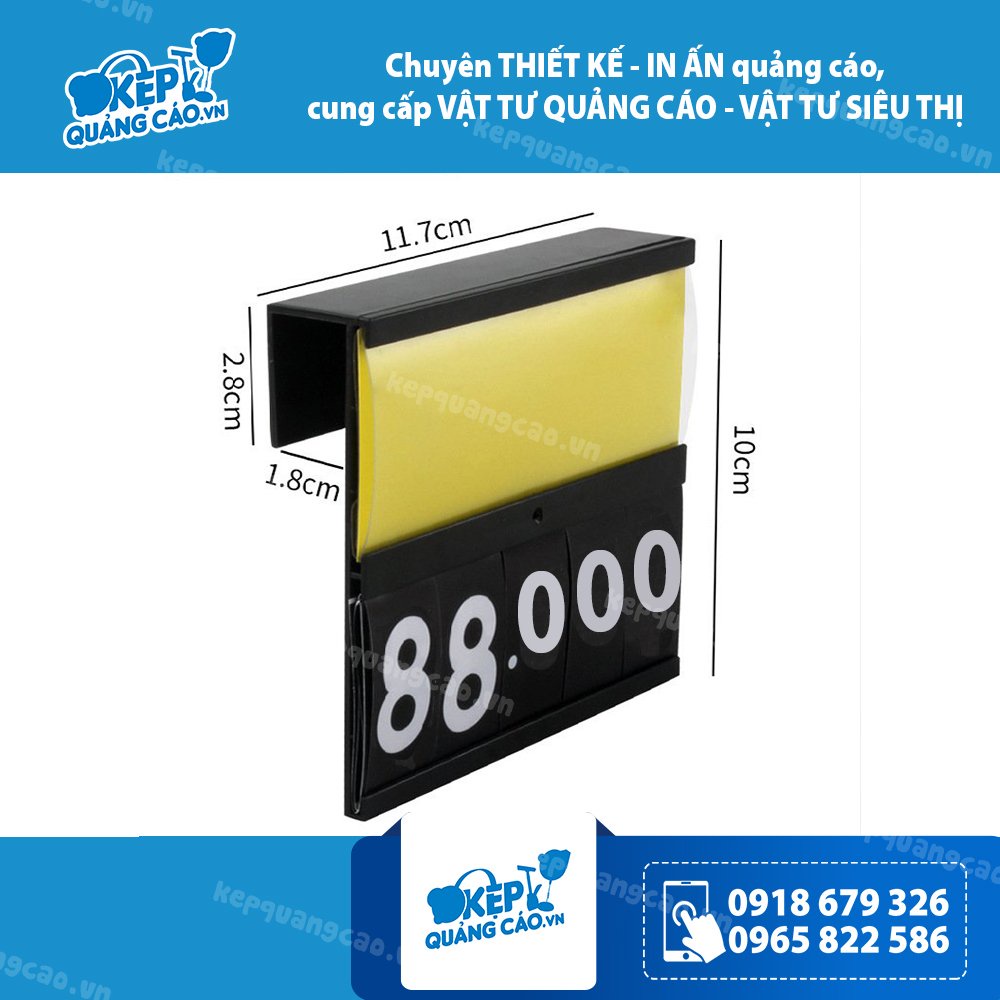 Installed supermarket price list, price display board, plastic price ...