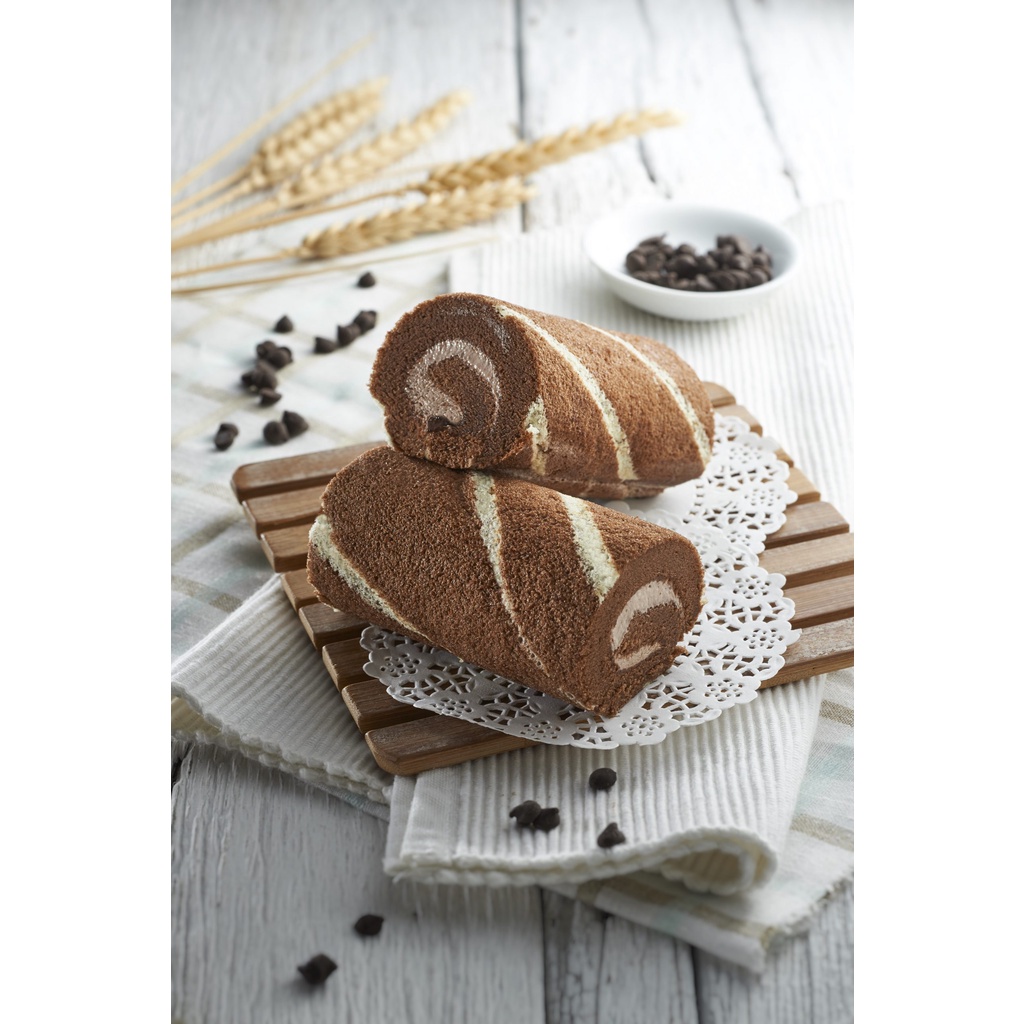 【Zuzen Food】Mini Swiss Roll Chocolate (迷你瑞士卷-巧克力) | Shopee Singapore
