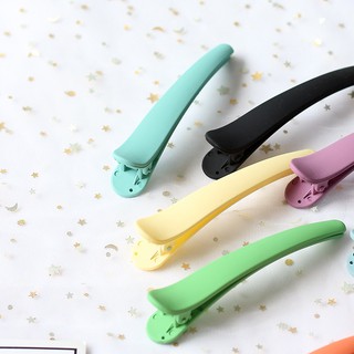 Hair Clips for Styling Non-Slip Colorful Plastic Duckbill Alligator ...