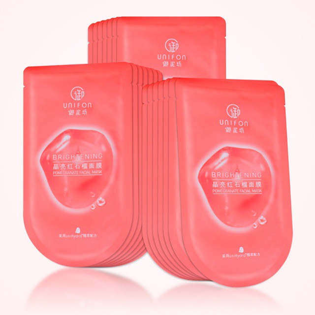 1pcs Unifon Facial Mask Deep Hydrating Moisturizing Brightening Skin ...