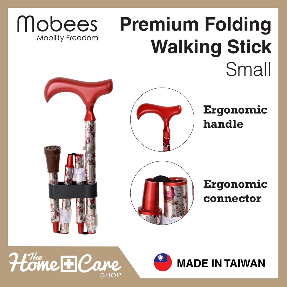 Mobees Premium Folding Walking Stick (small) | Shopee Singapore