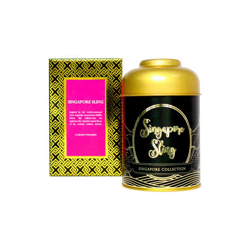 PRYCE TEA Singapore Sling Tea (Rooibos Tea with Dried Fruits and ...