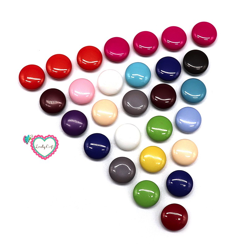 Color Resin Candy Button DIY/Butang Langsir/Butang Candy 25mm/糖果纽扣 ...