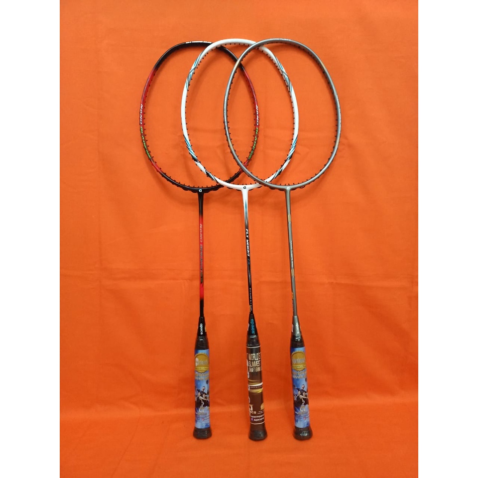 New - Apacs Fly Weight 73 Nano Blade 110 Nano Tubes 990 Badminton ...