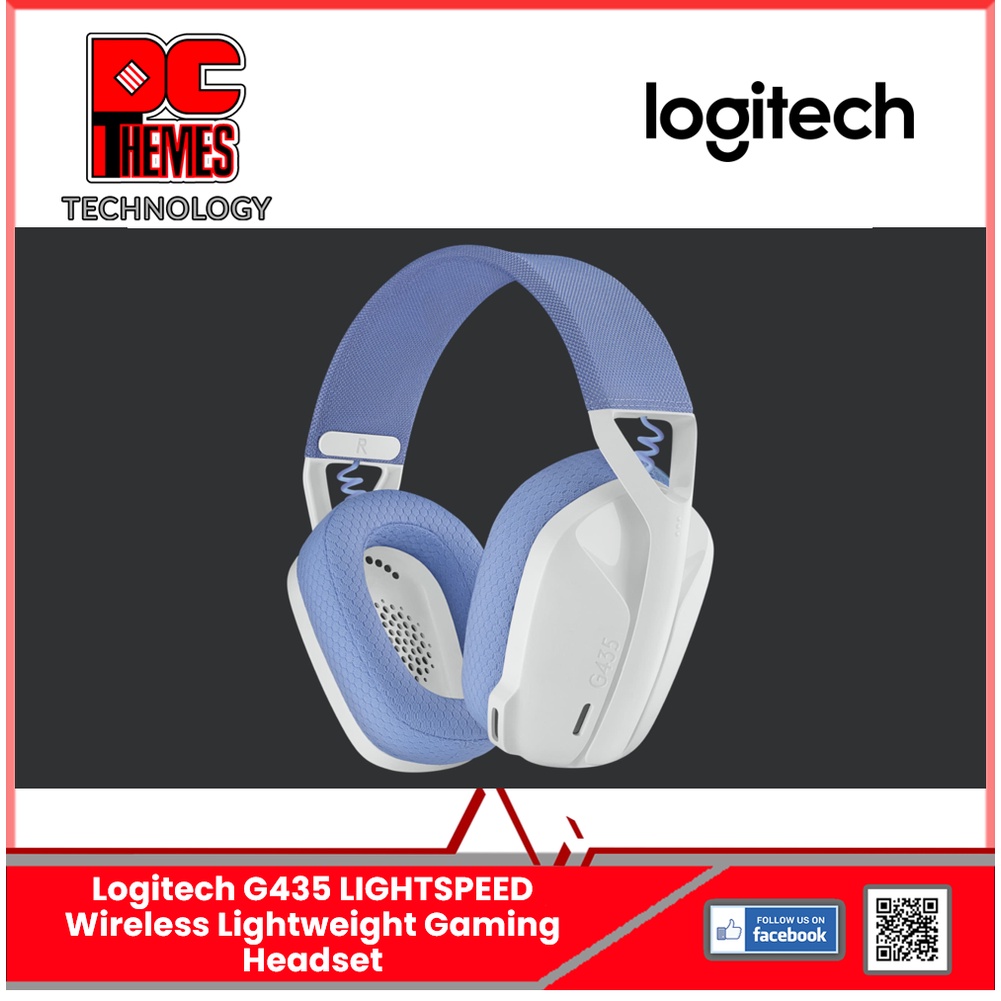 Logitech G435 LIGHTSPEED Wireless Lightweight Gaming Headset | Shopee ...