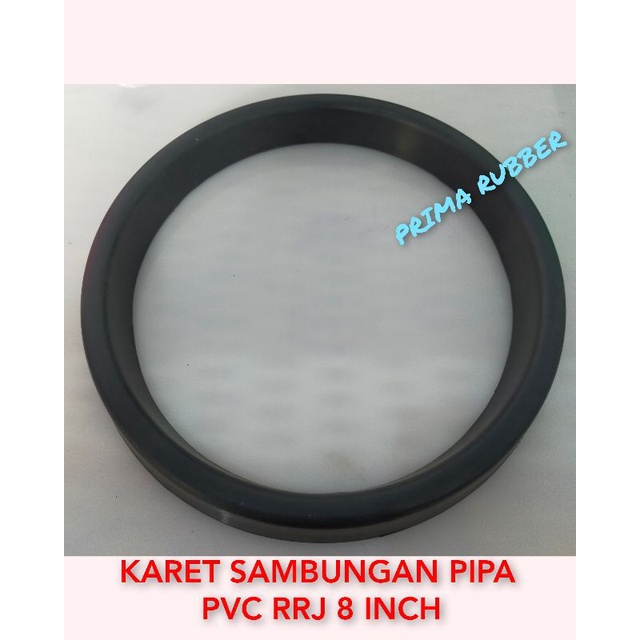 RUBBER PIPE CONNECTION PVC 8 INCH RUBBER RING JOINT ( RRJ) | Shopee ...