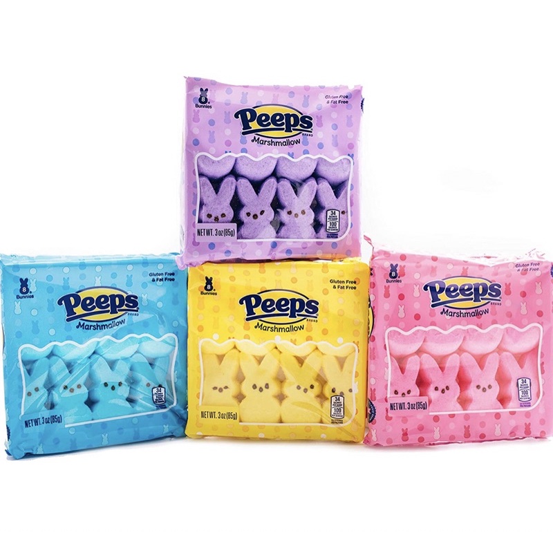 PEEPS Bunnies Mashmellow Easter Candy,3 oz(Ready Stock) | Shopee Singapore
