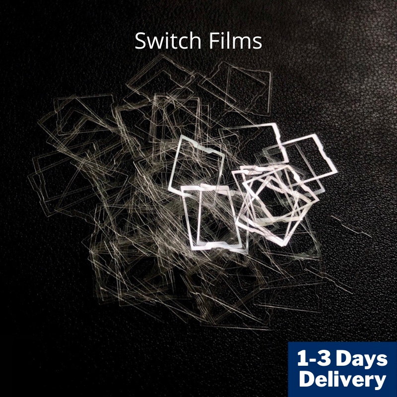 120PCS Switch Films Mechanical keyboard Switch Polycarbonate & Heat ...