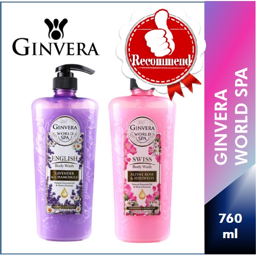 GINVERA World Spa English / Swiss Body Wash, 760ml | Shopee Singapore