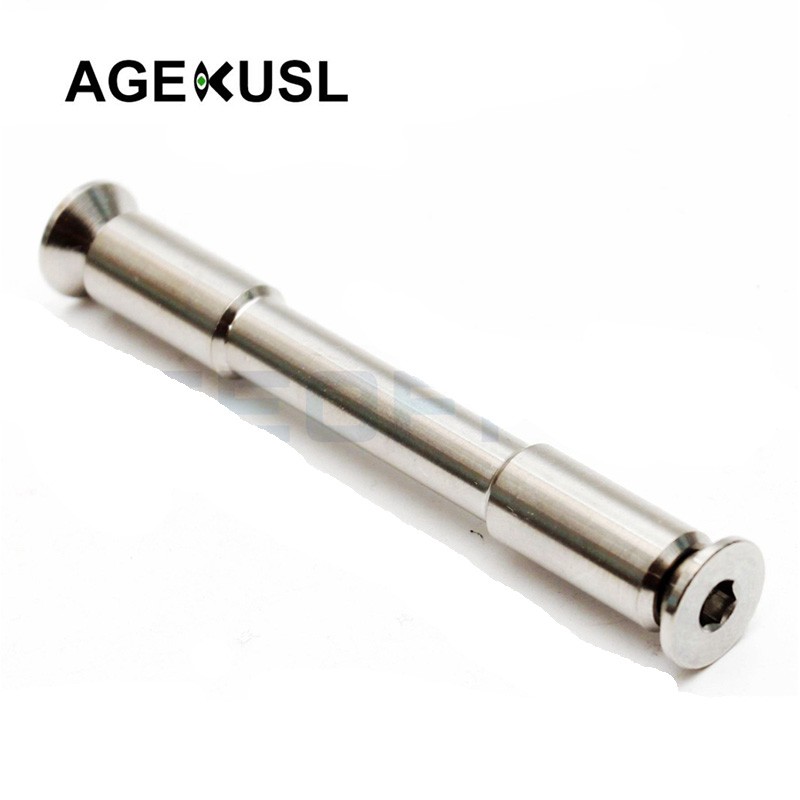 AGEKUSL Bike Rear Fork Hinge Bearing Axle Pivot Screw Titanium Ti With ...