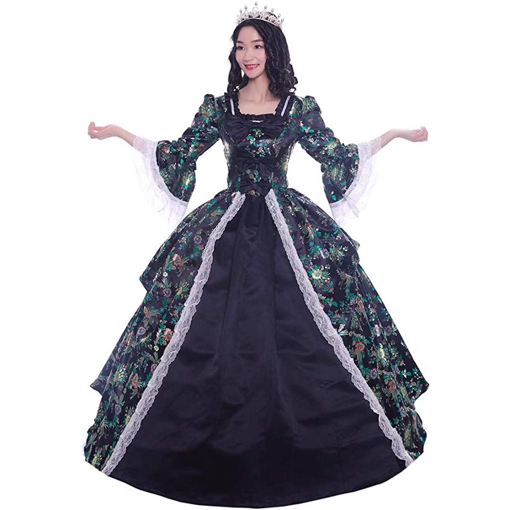 Ball Gown for Women Rococo Baroque Marie Antoinette Dresses 18th ...