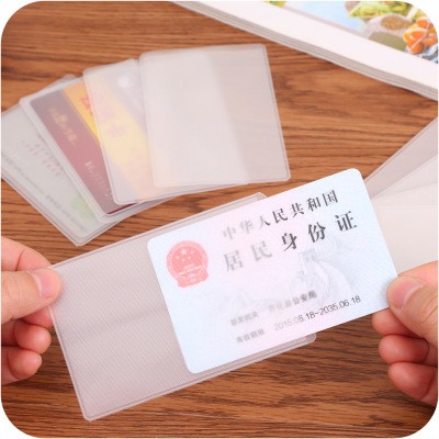 1PC PVC Credit Card Holder Protect ID Card Business Card Cover | Shopee ...