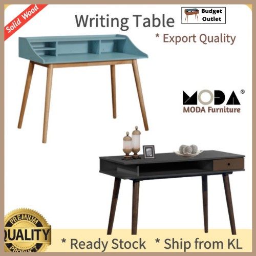 New MODA Writing Desk Office Table Wooden Working Study Table Computer ...