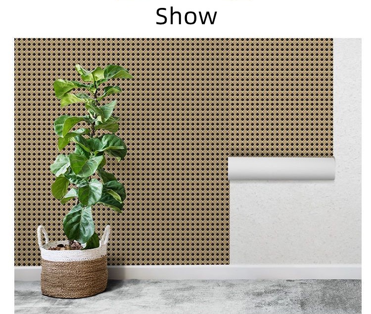 Waterproof Wallpaper Wall Sticker Adhesive Wallpaper | Shopee Singapore