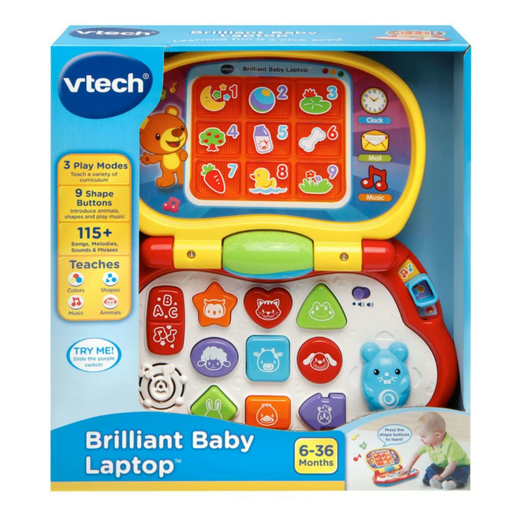 VTech Brilliant Baby Laptop | Shopee Singapore