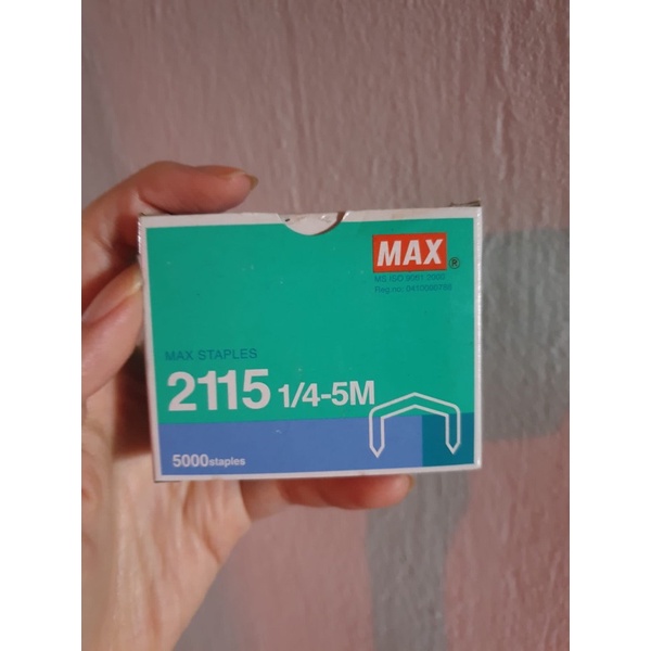 MAX Stapler Bullet 2115 1/4-5M [Pack of 2!] | Shopee Singapore