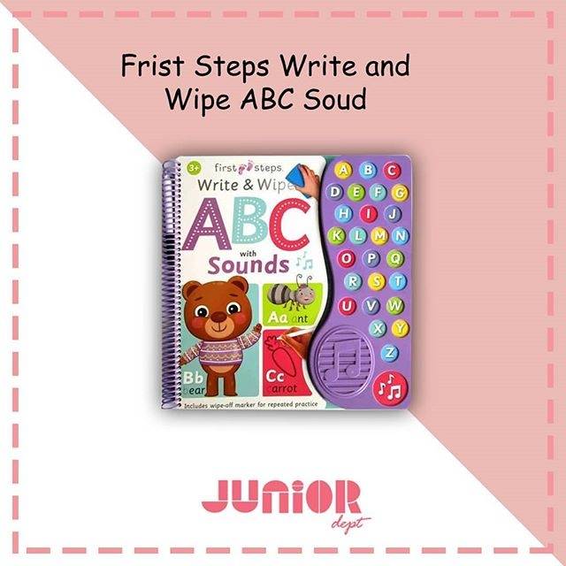 First Steps Write and Wipe ABC with Sounds | Shopee Singapore