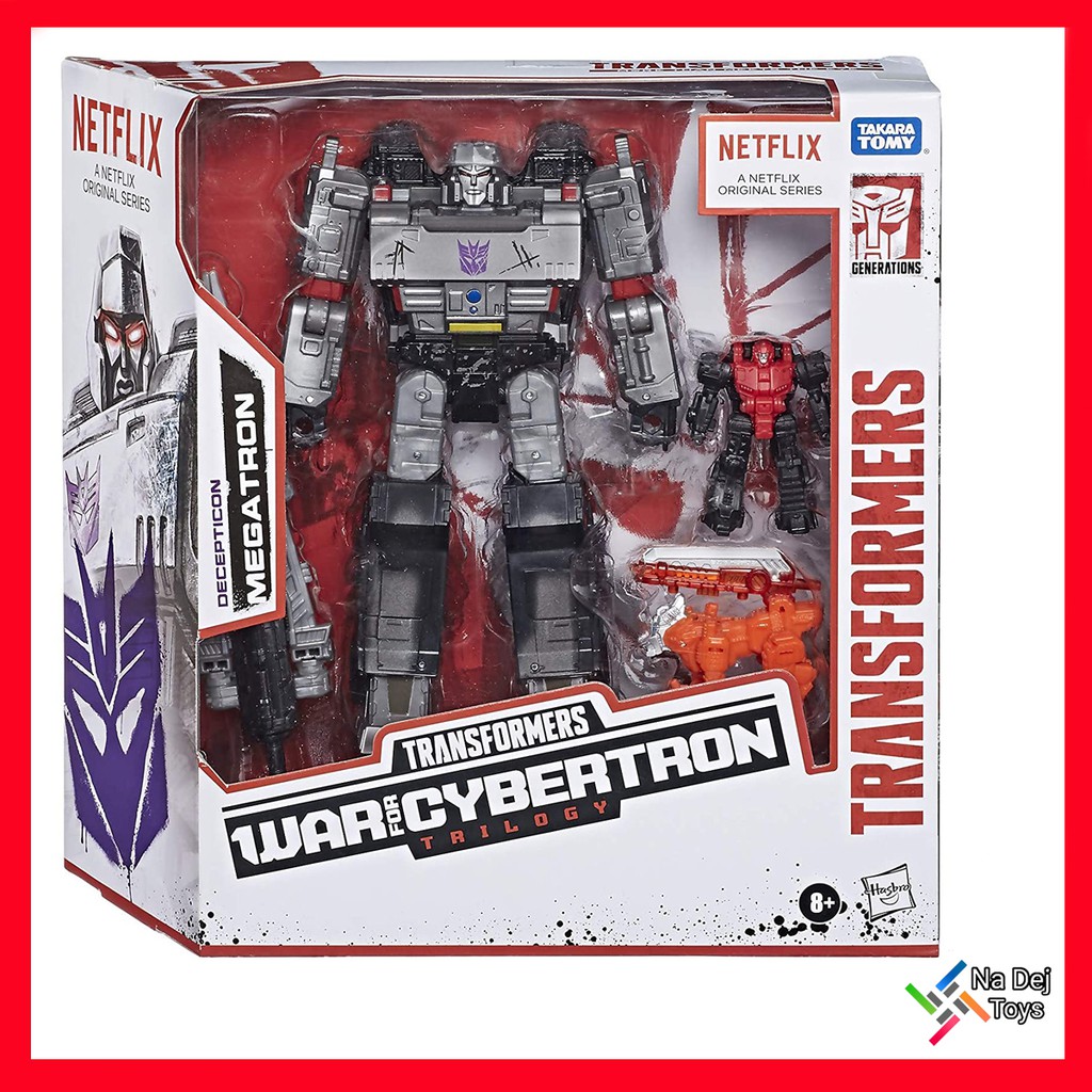 Transformers: WFC Siege Netflix Megatron Voyager Class Robot ...