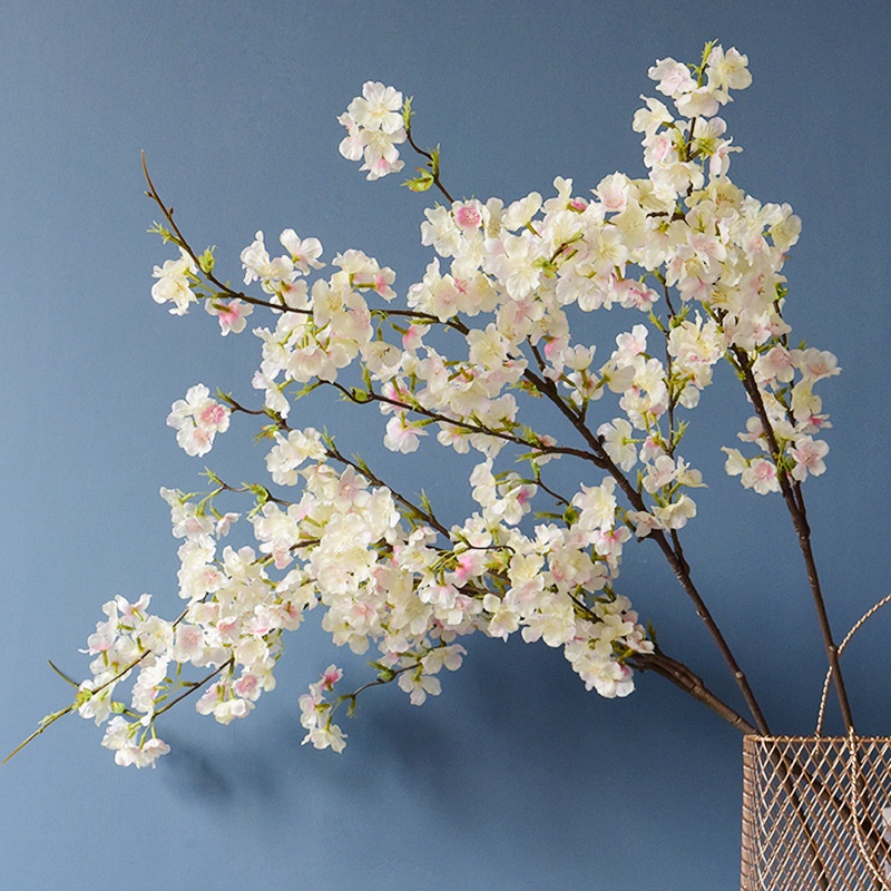 2024CNY Decoration 109CM Artificial Cherry Blossoms Sakura Flower ...