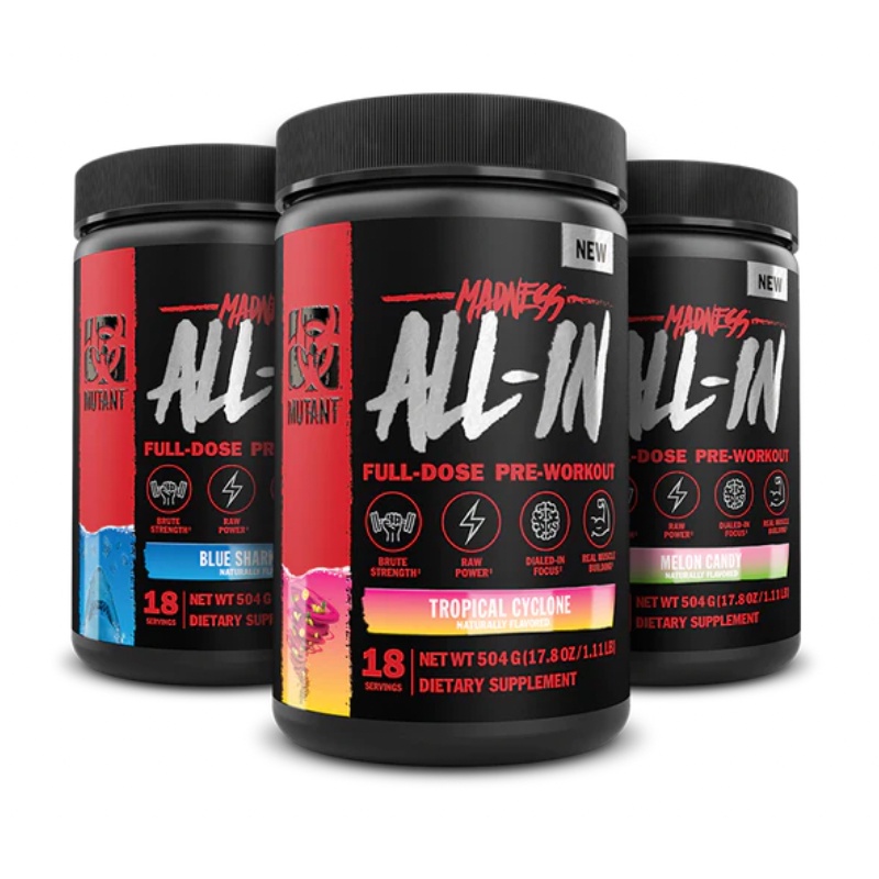 Mutant MADNESS ALL-IN Preworkout | Shopee Singapore