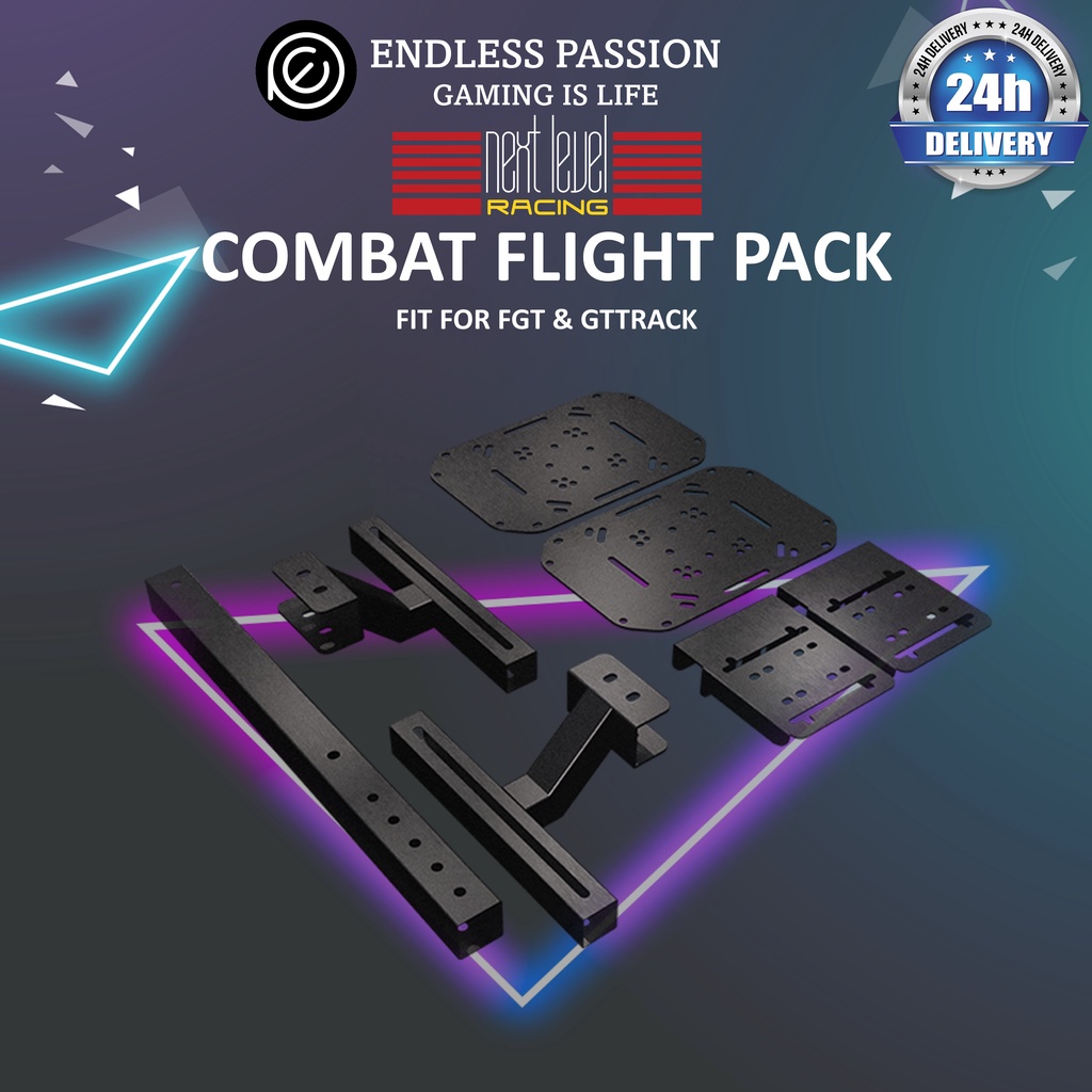 Next Level Racing Flight Pack - FGT and GT TRACK - NLR-A013 | Shopee ...