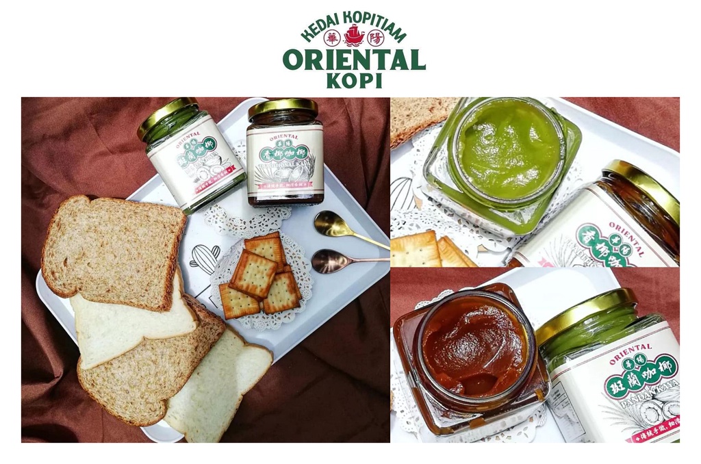 华阳 Oriental Traditional Pandan Traditional Kaya Peanut Butter 班兰传统香椰咖椰 SG Ready Stock San Shu ...