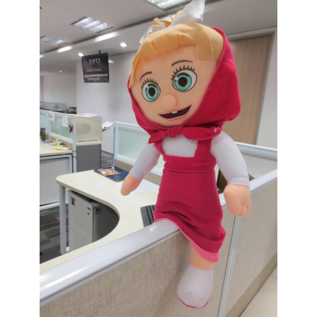 Marsha film The Bear & Marsha SNI Cartoon Character Doll | Shopee Singapore