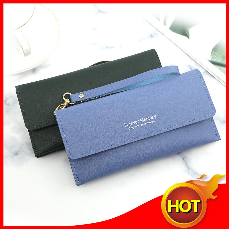 🎀🎀READY STOCK Women's long purse wallet wallet pocket pocket hand bag ...