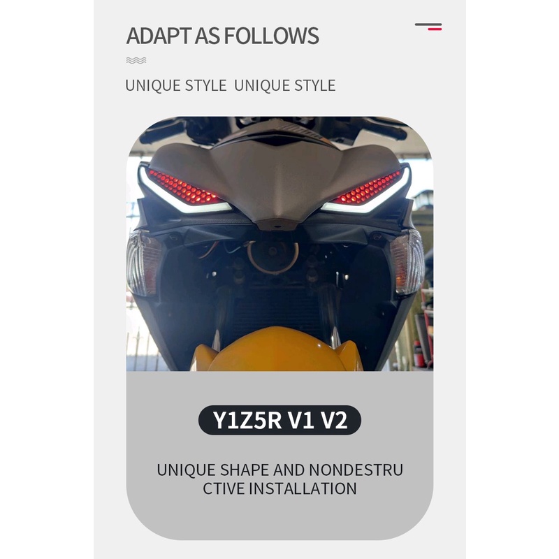 Lampu For Yamaha Y15ZR Y15 V1 V2 Signal Daylight Mata Gaban Lampu LED Lampu Dada Turn Signal ...