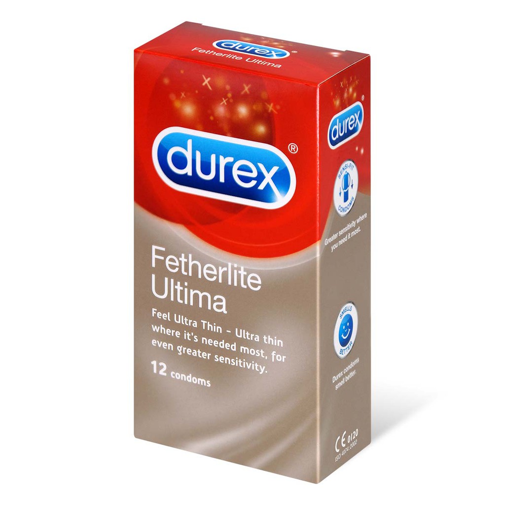 Durex Fetherlite Ultima 12's Pack Latex Condom (Defective Packaging ...