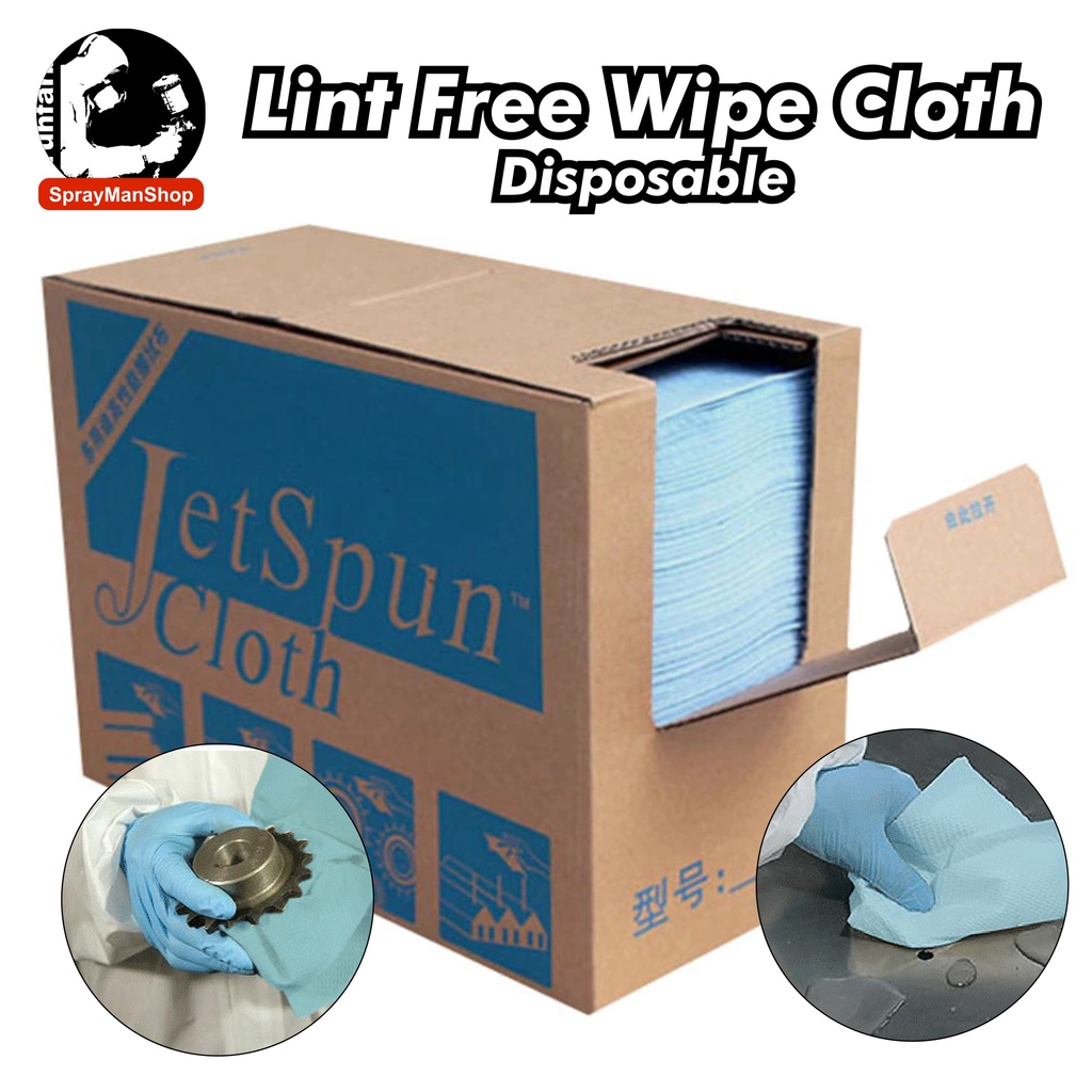 Lint Free Wipe Cloth (300pcs Box) Disposable Cleaning Cloth For Surface ...