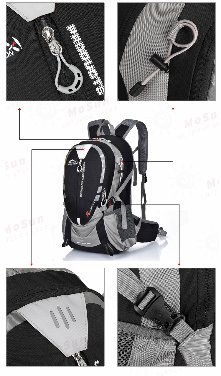 INOXTO 25L backpack travel casual bag Hiking, Camping, Rock Climbing ...