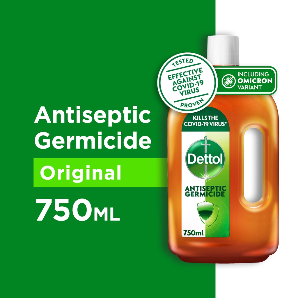 Dettol Antibacterial Disinfectant Multi-Use Liquid, Germ Killer ...