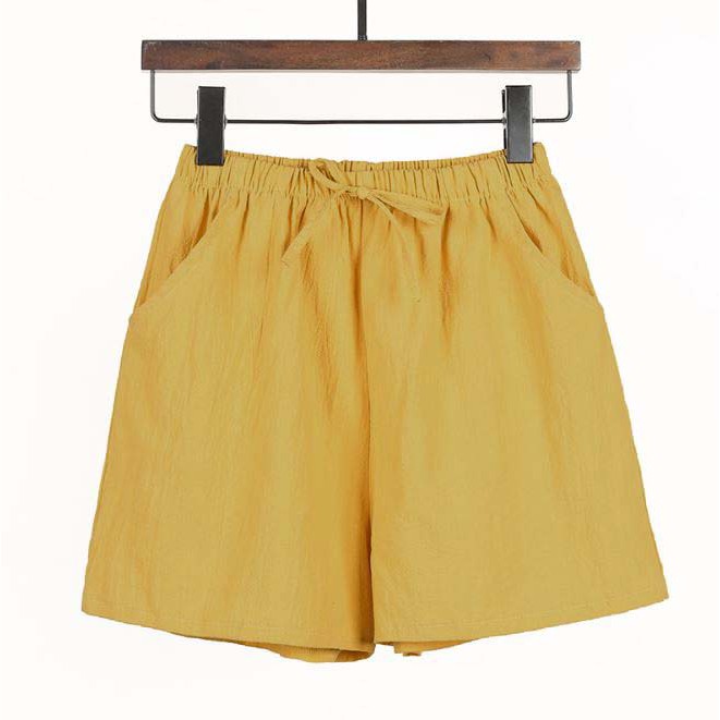 [s Xl][lamoda]vixer Cotton And Linen Shorts Summer Shopee Singapore
