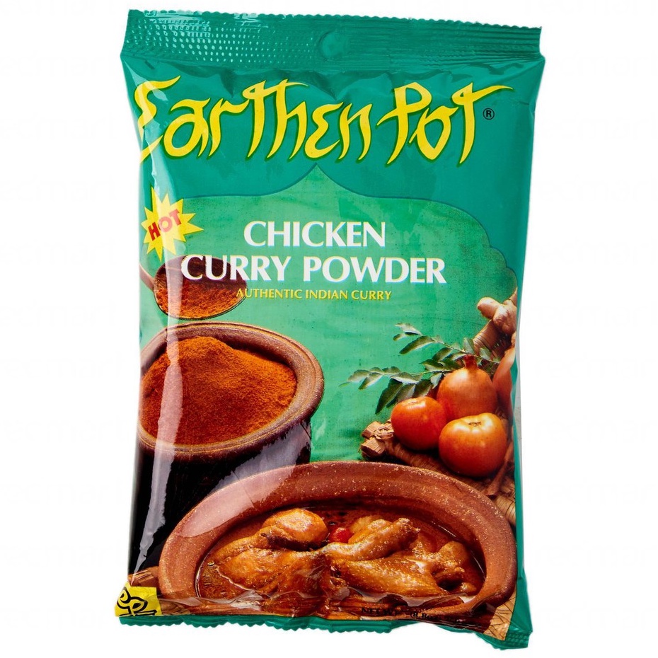 EARTHEN POT CHICKEN CURRY POWDER 250G (02222) | Shopee Singapore