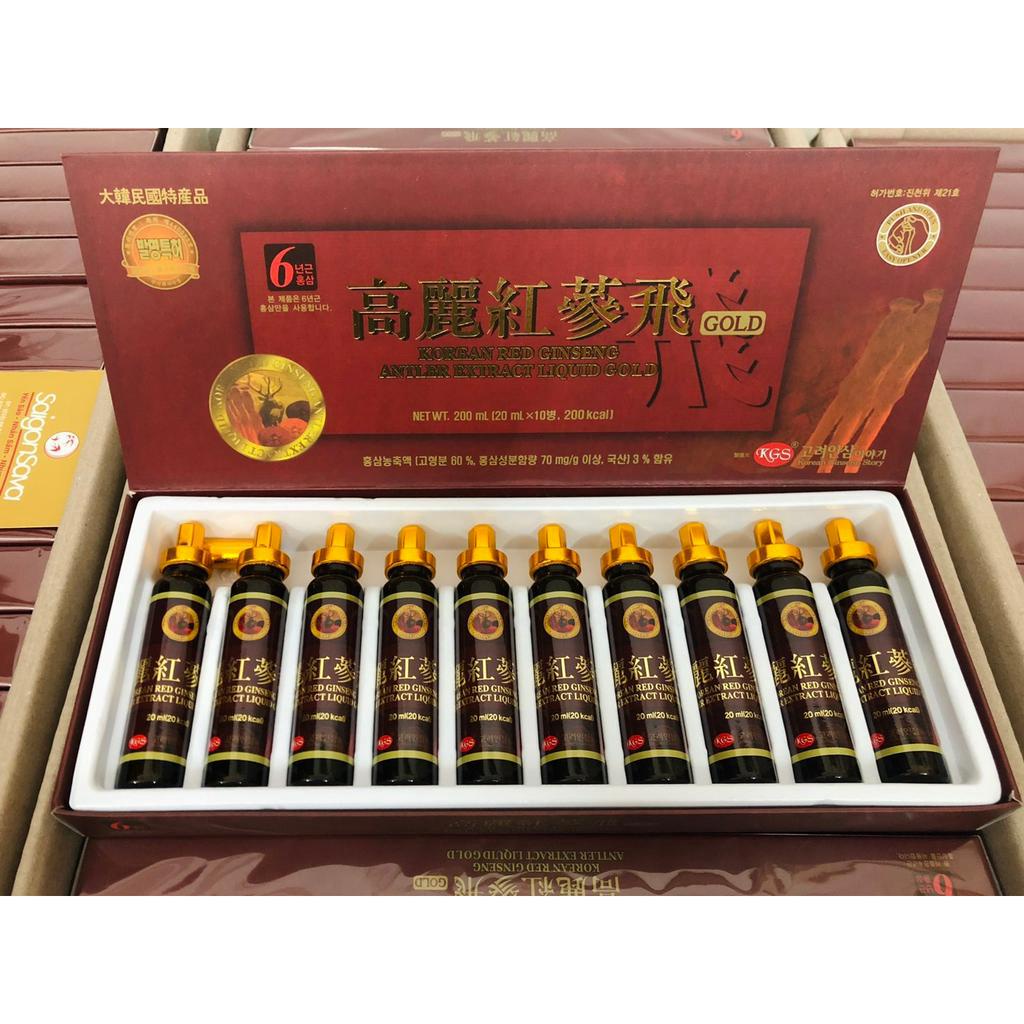 Korean Premium KGS Red Ginseng Extract 200ml (10 tubes x 20ml) | Shopee ...