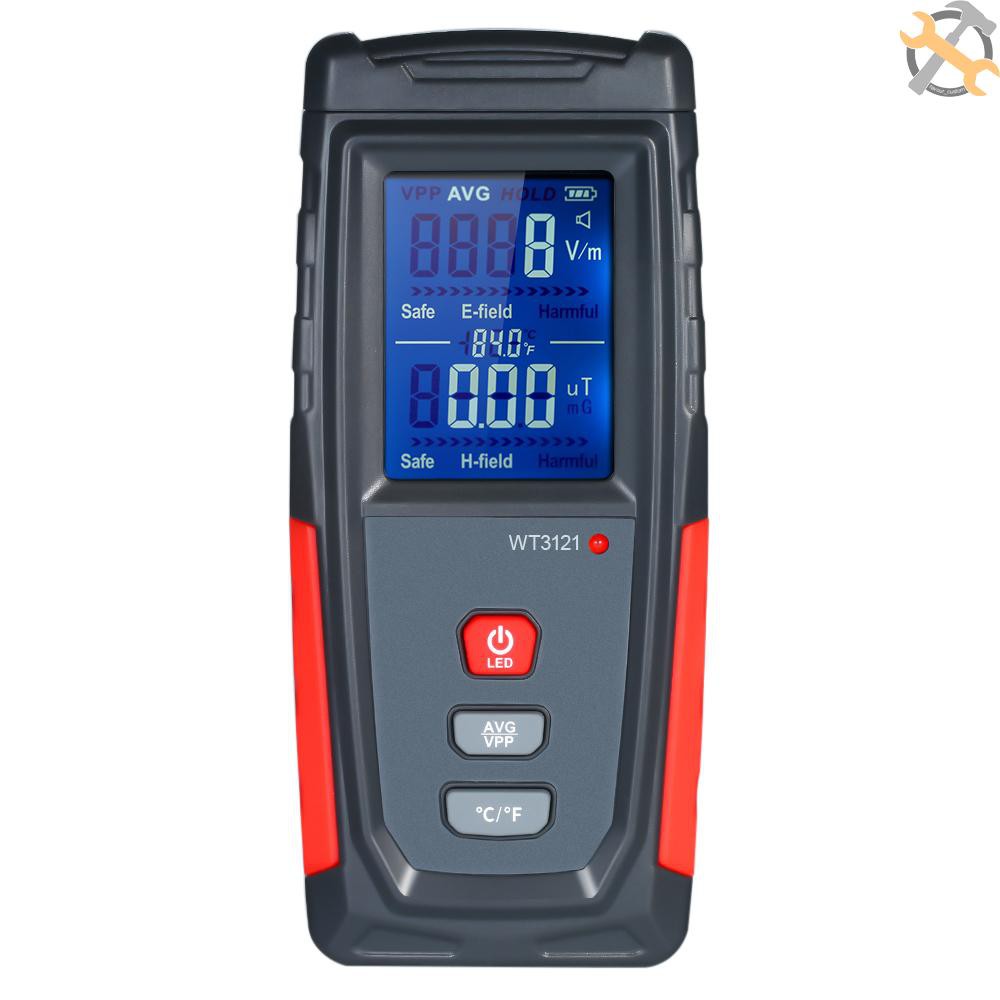 【HOT*COD】High Precision Handheld Mini Digital LCD EMF Tester ...